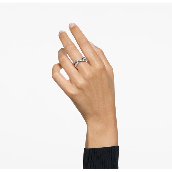 Swarovski | Jewelry | Swarovski Twist Ring | Poshmark
